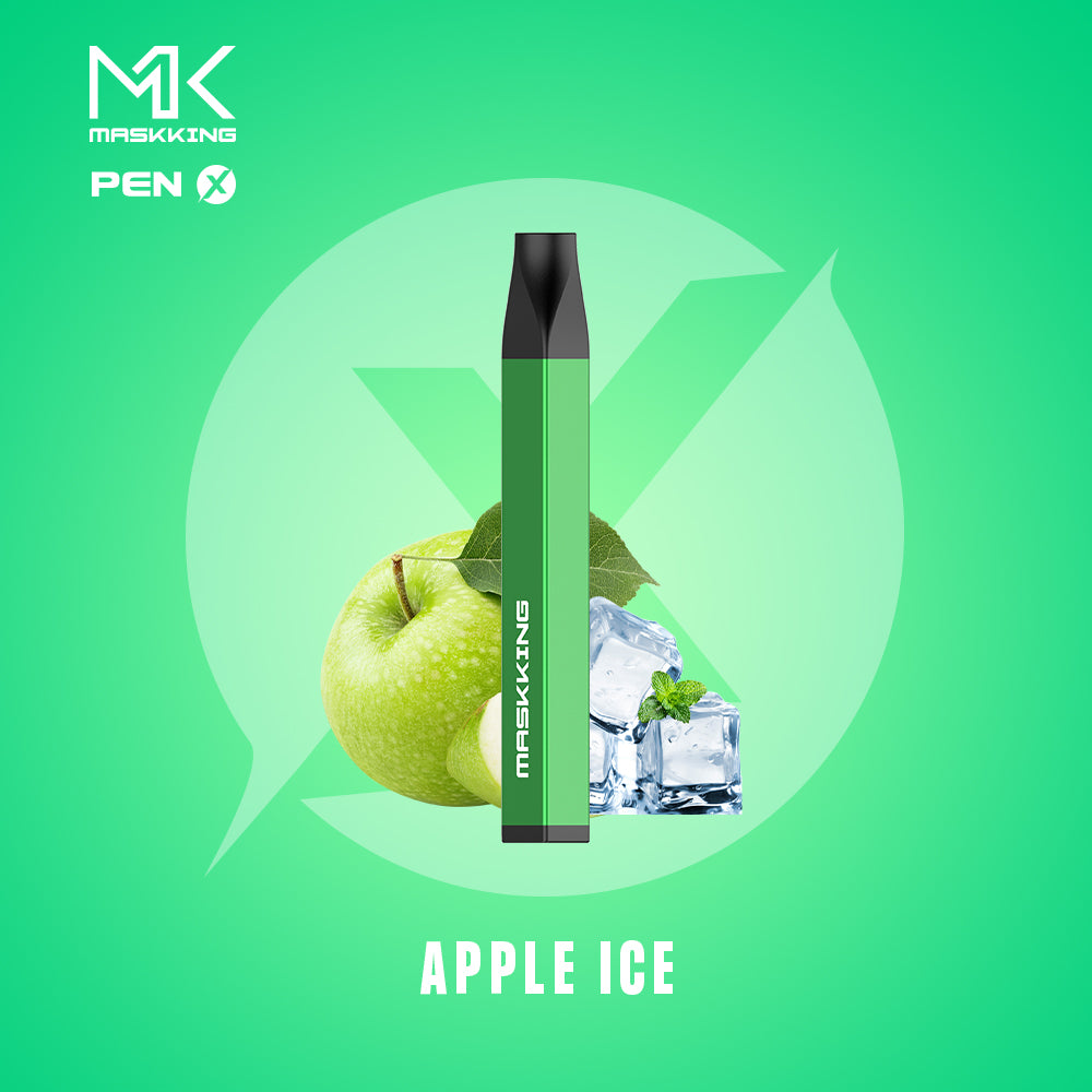 MASKKING PEN X APPLE ICE 600 Puffs – nuubevape