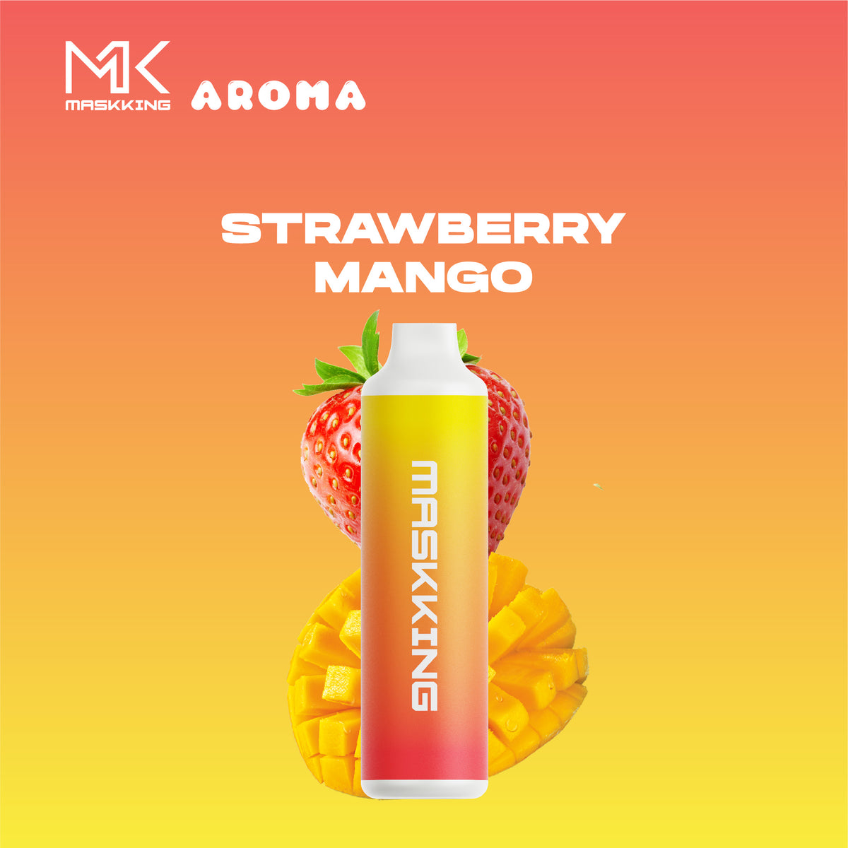 MASKKING AROMA MANGO LYCHEE 6,000 Puffs – nuubevape