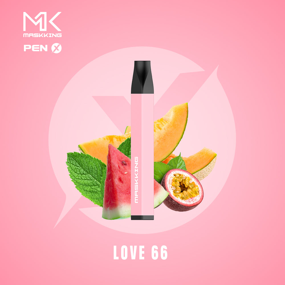 MASKKING PEN X LOVE 66 600 Puffs – nuubevape