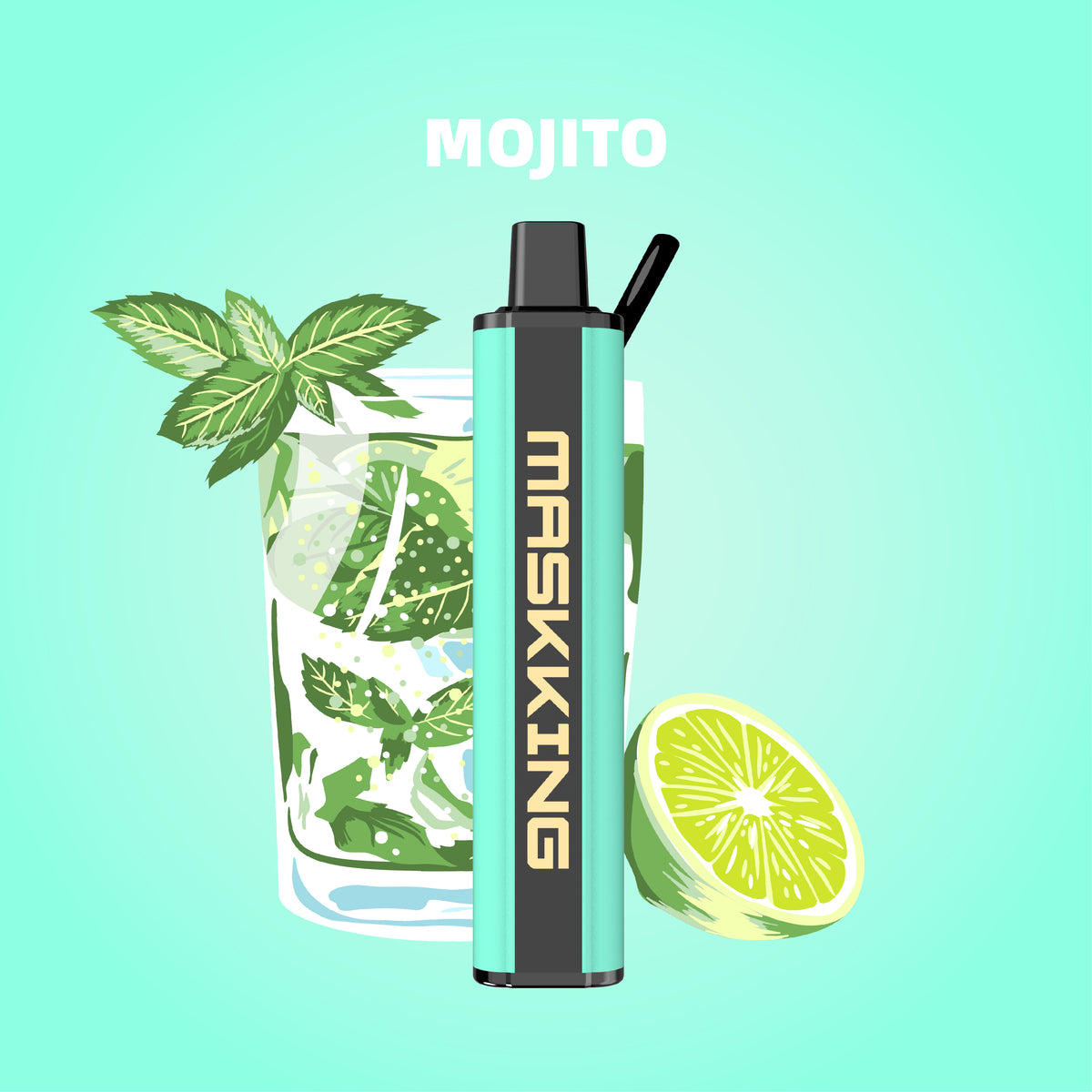 MASKKING SUPERCC MOJITO 2,500 Puffs – nuubevape